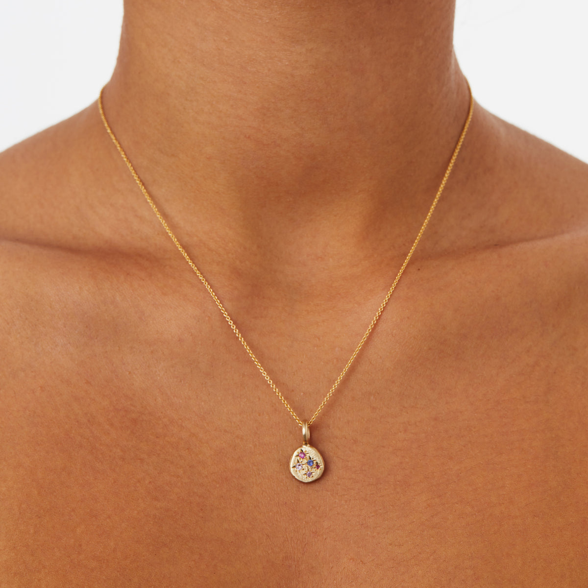 Shades of Pink Mini Starburst Necklace – Sarah Gardner Jewellery