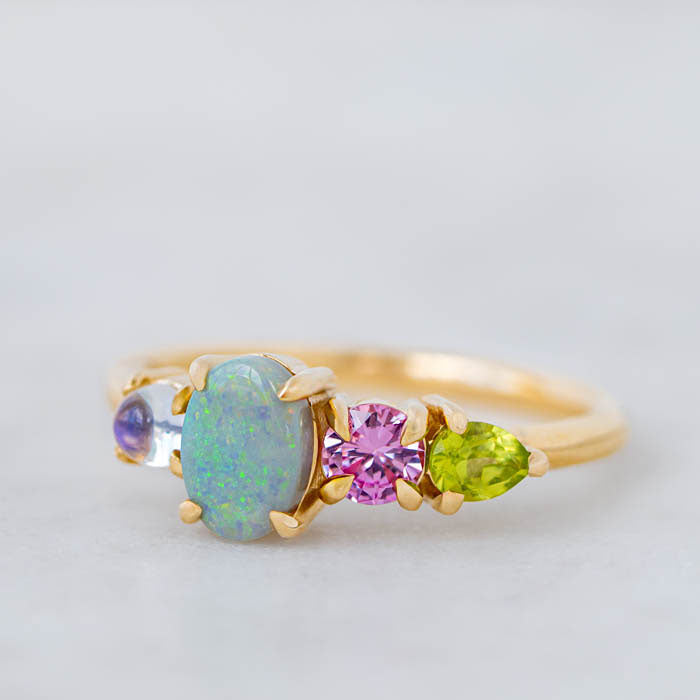 Pastel Splice Ring – Sarah Gardner Jewellery