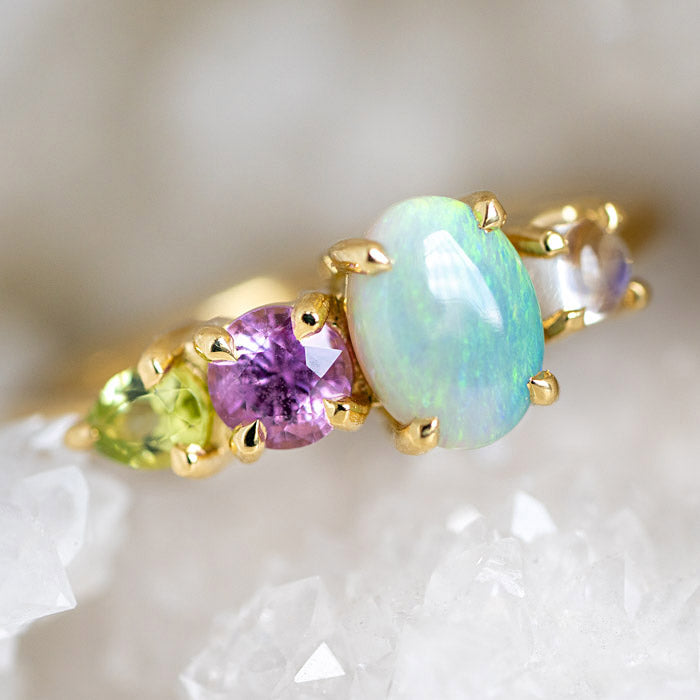 Pastel Splice Ring – Sarah Gardner Jewellery