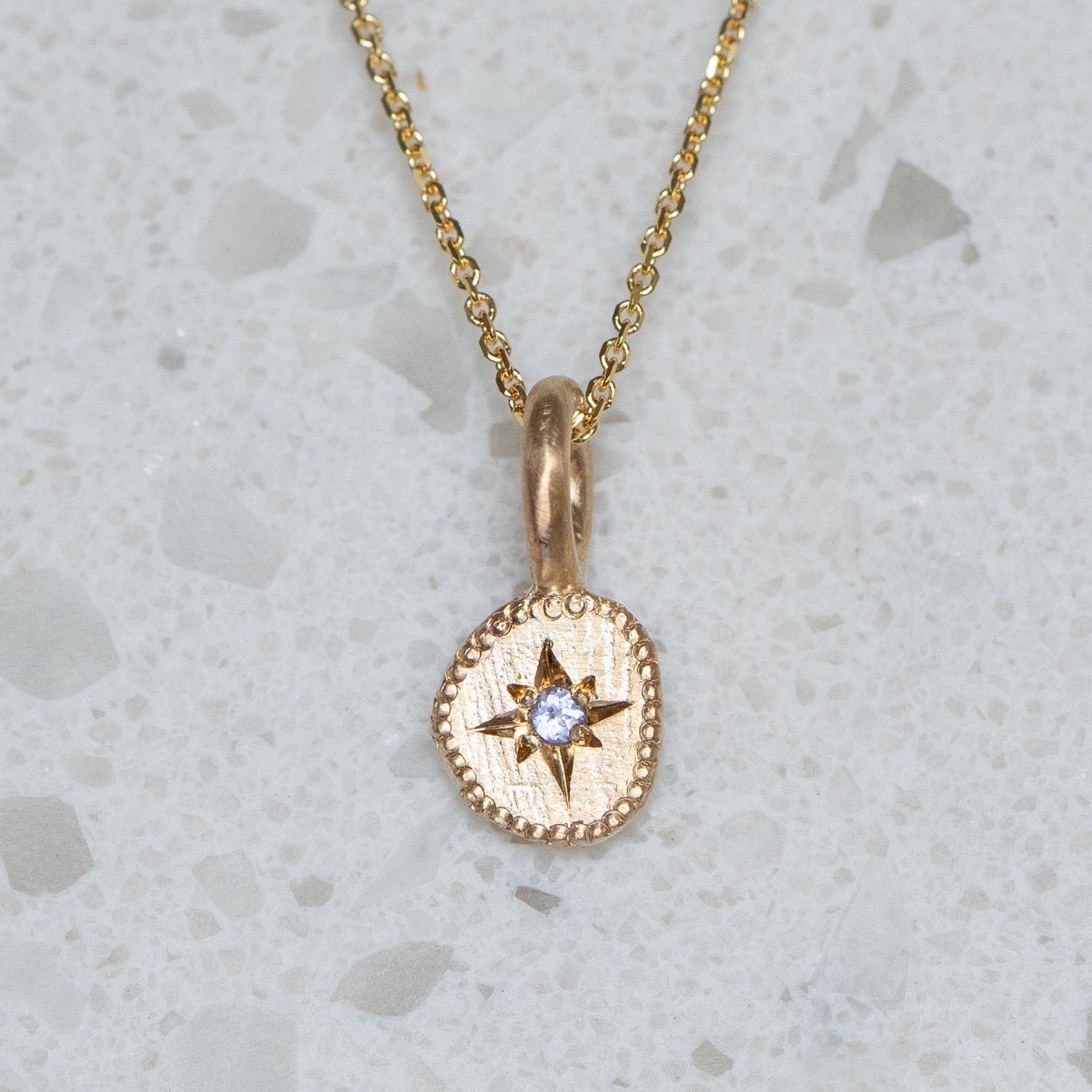 Rubble Necklace April Birthstone, Diamond – Sarah Gardner Jewellery